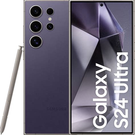 Samsung Galaxy S24 Ultra 5G Smartphone 12 512GB Titanium Violet