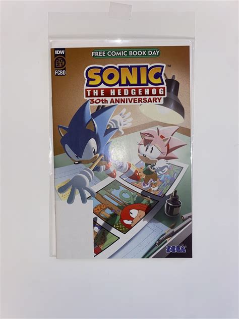 Mavin Idw Sonic The Hedgehog Th Anniversary Free Comic Book Day