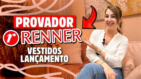 PROVADOR RENNER VESTIDOS LANÇAMENTOS MICHELLE CASTRO vestidos