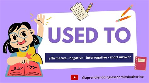 COMO USAR CORRECTAMENTE USED TO EN INGLES Ejemplos YouTube
