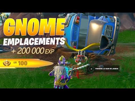 Tous Les Emplacements Des NAINS De JARDIN GNOME Sur La Map Chapitre 1