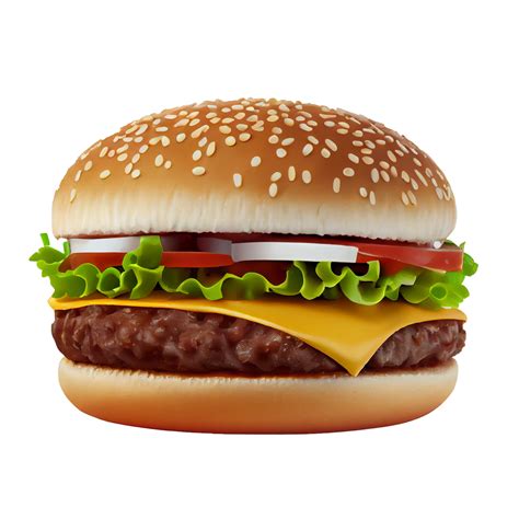 Free Tasty Hamburger On Transparent Background Png Png