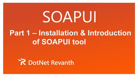 installation and introduction of soapui tool part 1 youtube