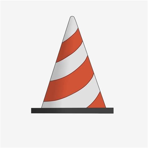 Traffic Cone PNG Transparent Triangle Traffic Road Cone Illustration