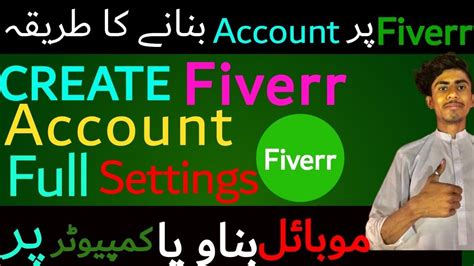 How To Create Fiverr Account Gig Creation On Fiverr How To Create