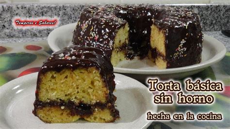 TORTA SIN HORNO HECHA EN LA COCINA receta muy fácil y perfecta YouTube