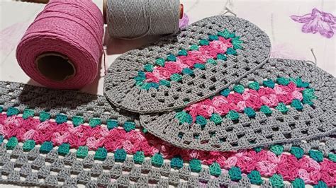Rotina De Uma Crocheteira Fiz Uma Passadeira Cinza Rosa Que Ficou