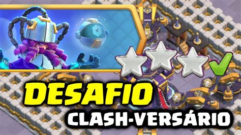 COMO PASSAR O DESAFIO DE CLASH VERSÁRIO NO CLASH OF CLANS YouTube