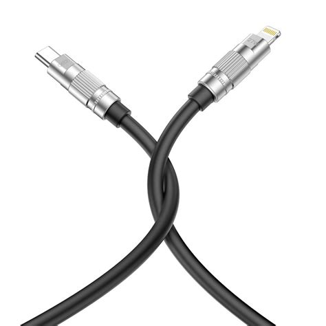 XO Kabel NB Q228A USB C Lightning 1 2m 27W Czarny XO Sklep EMPIK