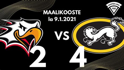 Sport Kärpät 9 1 2021 maalikooste YouTube