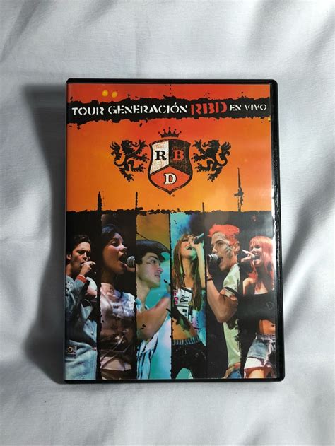 Dvd Rbd Tour Generacion En Vivo Item de Música Dvd Usado 52731107