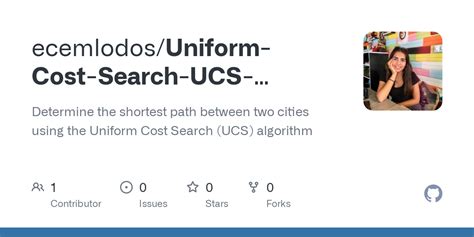 github ecemlodos uniform cost search ucs algorithm determine the shortest path between two