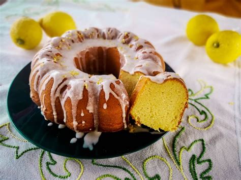 Bizcocho De Limon Con Glaseado Lambonadas De Galicia