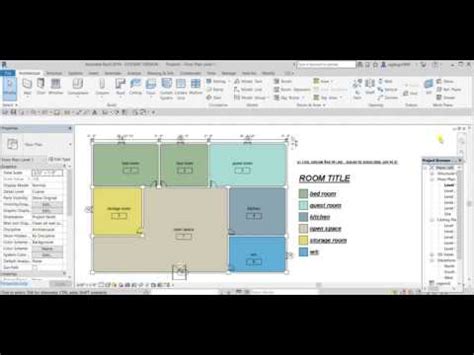 Revit Tutorial 5th How To Use Room Tag YouTube