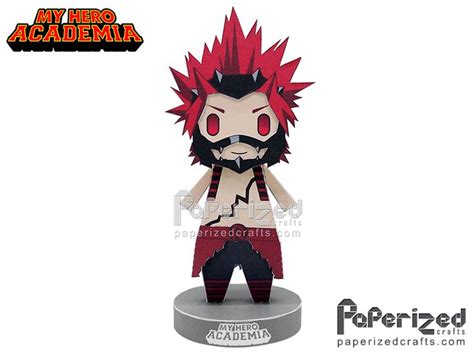 Paperized Crafts My Hero Academia Eijiro Kirishima Paperized