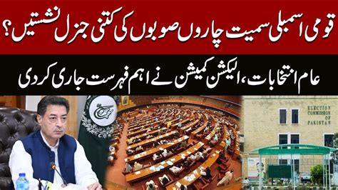 ECP Unveils Constituencies For General Elections 2024 Express News