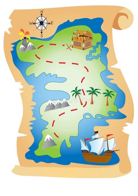 Introduzir 55 Imagem Desenhos De Mapa Do Tesouro Br Thptnganamst Edu Vn