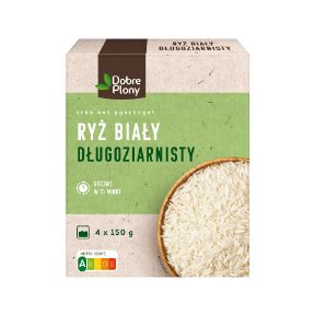 DOBRE PLONY Ryż biały Niska cena w ALDI