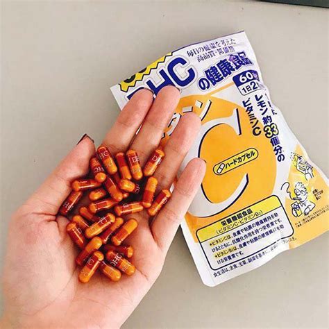 Viên Uống DHC Vitamin C Hard Capsule 30 Ngày 60 viên