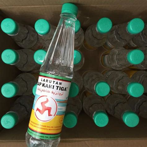 Jual Larutan Cap Kaki Tiga 500 Ml Kemasan Botol Meredakan Panas Dalam
