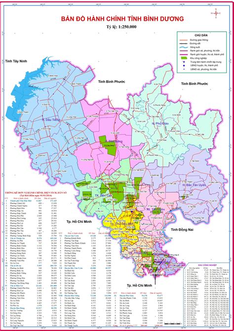 Bản đồ Hành Chính Tỉnh Bình Dương Bản đồ Quy Hoạch 2030
