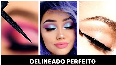 COMO FAZER UM DELINEADO PERFEITO YouTube