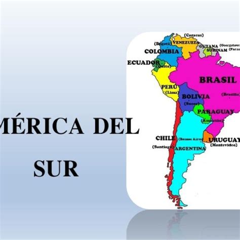 Mapa De América Con Sus Capitales Mapa De América 59 OFF