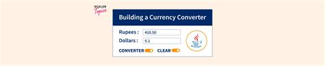 Building A Currency Converter In Java Java Projects Scaler Topics