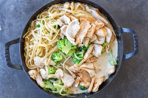 Chicken Broccoli Alfredo Recipe Momsdish