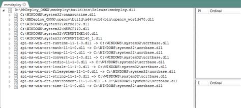 System DllNotFoundException Unable To Load DLL Mmdeploy Or One Of