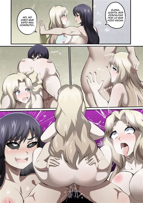 Rule 34 1futa 1girls Anilingus Ass Big Ass Big Breasts Black Sclera Blonde Hair Breasts