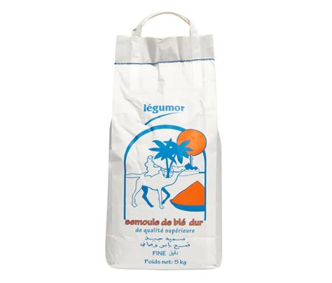 SEMOULE BLE FINE 5KgX1 LEGUMOR VERODAV SHOP