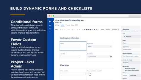 proforma forms and checklist for jira atlassian marketplace