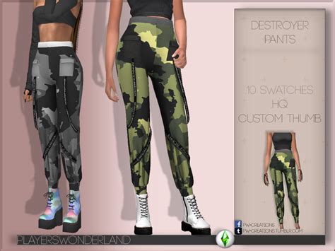 The Sims Resource Destroyer Pants