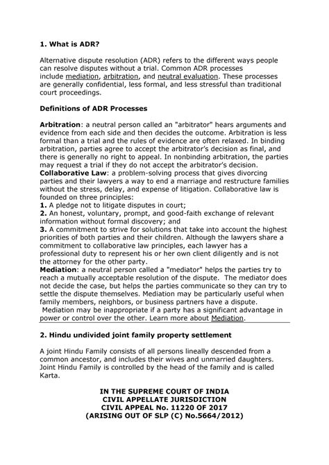 ADR Record What Is ADR Alternative Dispute Resolution ADR Refers