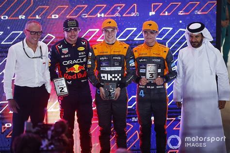 F1 Qatar GP Verstappen Clinches Third Title As Piastri Wins Sprint