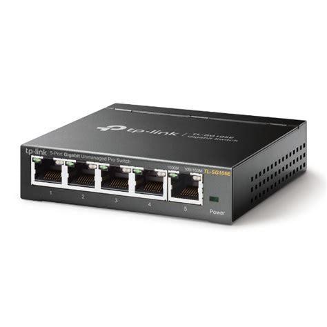 TL SG105E Easy Smart Switch 5 Ports Gigabit TP Link France