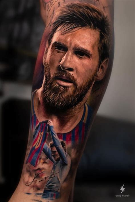 Lionel Messi Tattoo Tatuatori Tatuatore Bozze Per Tatuaggi