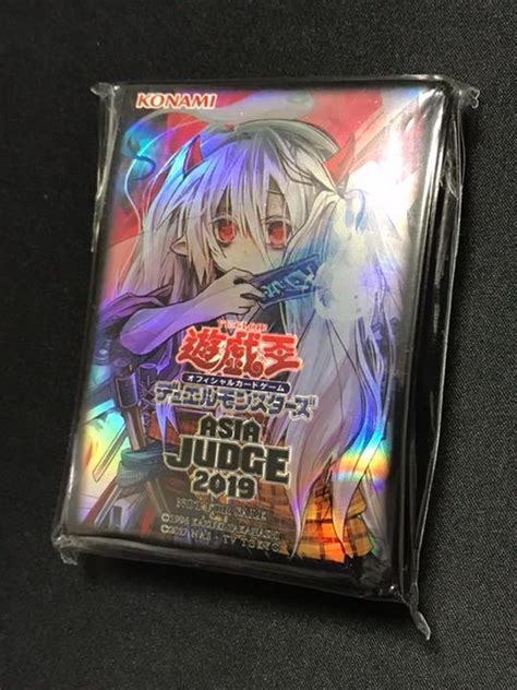 42割引グレイ系保証書付 幽鬼うさぎ ASIA JUDGE 2019 スリーブ 遊戯王 トレーディングカードグレイ系 OTA ON