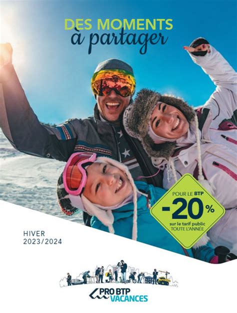 Pro Btp Vacances Catalogue Image To U