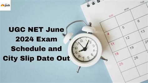 UGC NET June 2024 Exam Schedule City Slip Release Date Out At Ugcnet