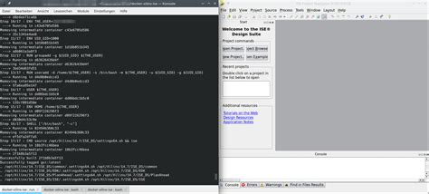 running xilinx ise 14 7 in docker bowfinger de
