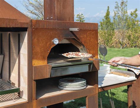 Barbecue Charbon Et Bois Cuisine Monobloc 2 En 1 Fargau