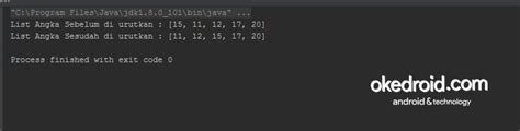 Belajar Mengurutkan Sorting List Pada Aktivitas Java Java Media Kita