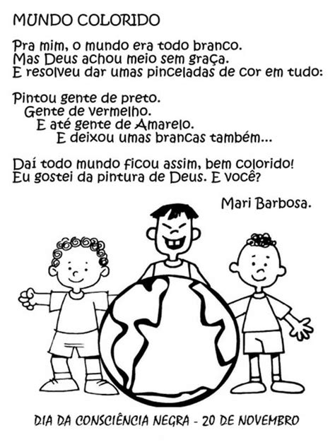 55 Atividades para Colorir do Dia da Consciência Negra
