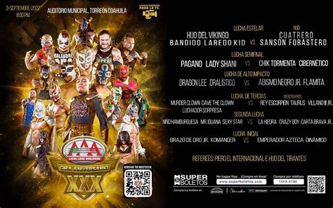 Lucha Libre AAA Worldwide on Twitter Conoce el Cartel de Torreón