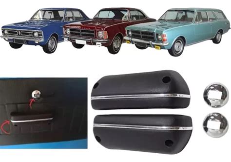Par Puxador Porta Opala Caravan Chevette Maraj A C D