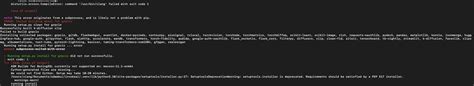 Bug Encountered Error While Trying To Install Package Grpcio Issue
