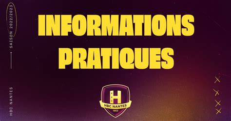 HBC Nantes PSG Neodif XXL Infos Pratiques