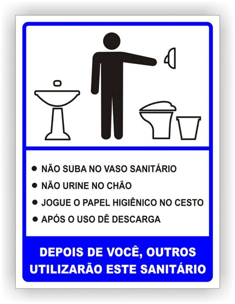 Aviso Banheiro Avisos De Banheiro Adesivo Para Banheiro Placas